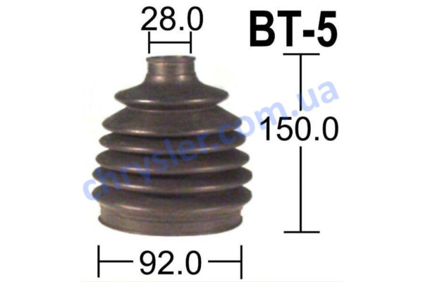 Купити BT5KIT Пильовик ШРКШ DODGE AVENGER - Chrysler