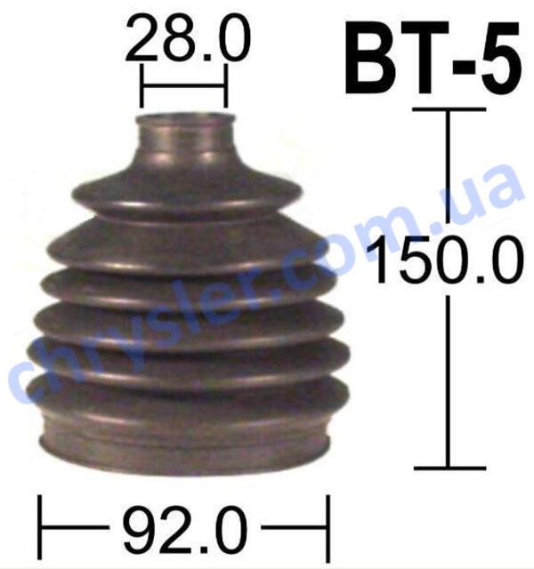 Купити BT5KIT Пильовик ШРКШ DODGE AVENGER - Chrysler